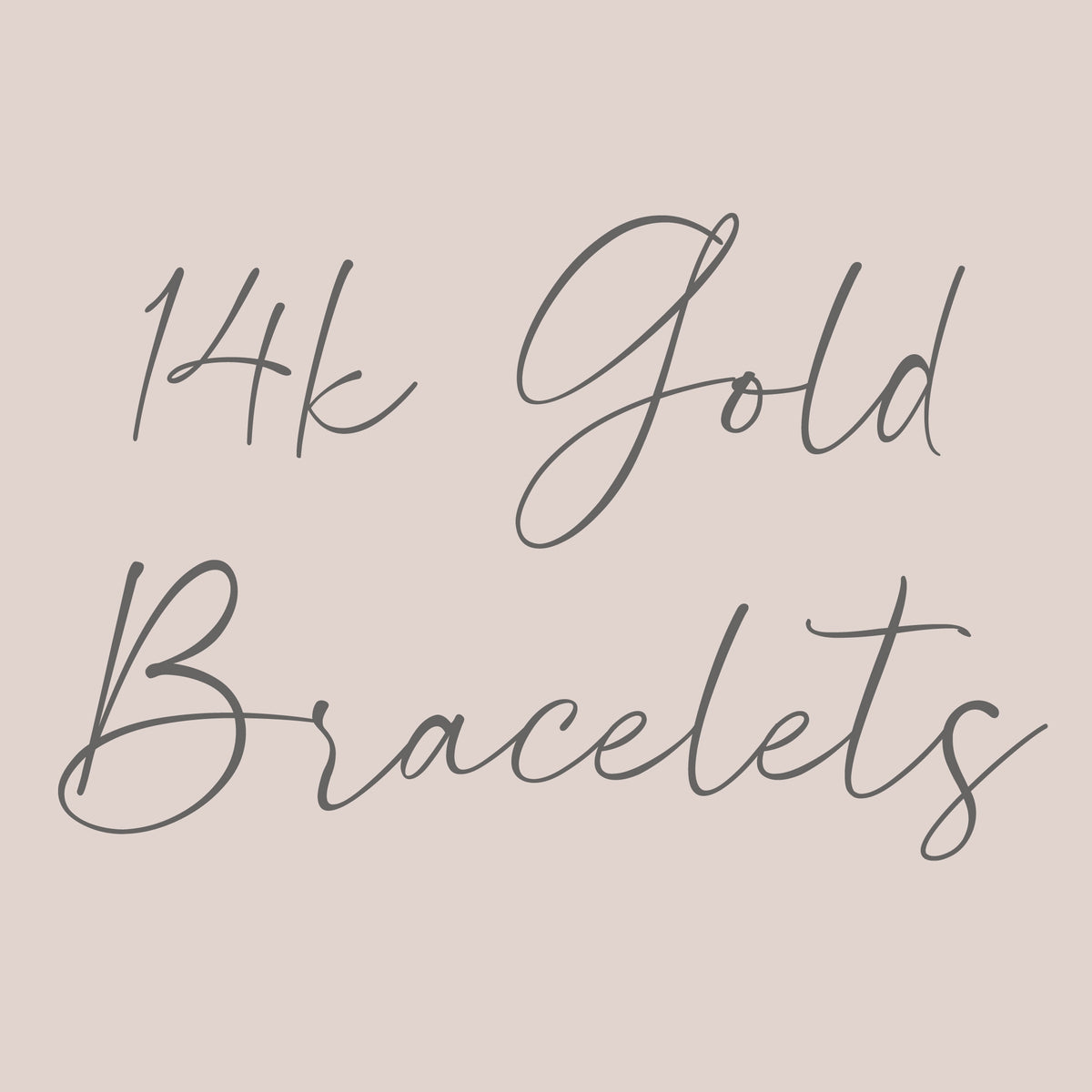 14k Gold Bracelets – Caryn Michelle Designs